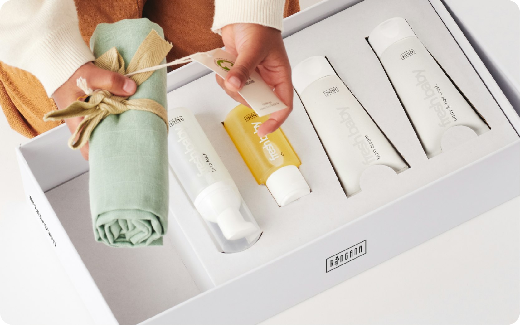 Babypflege von Kopf bis Fuß – RINGANA